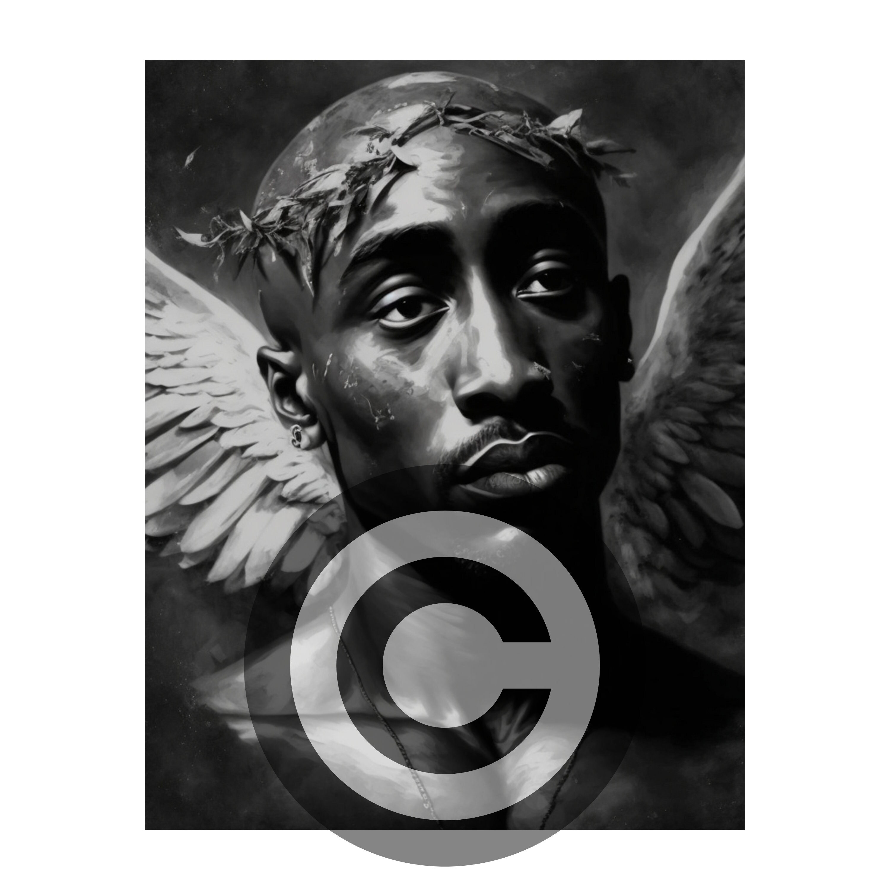 Tupac Wall Art, 2pac Wall Art, Rap Legends Wall Decor, Digital Download ...