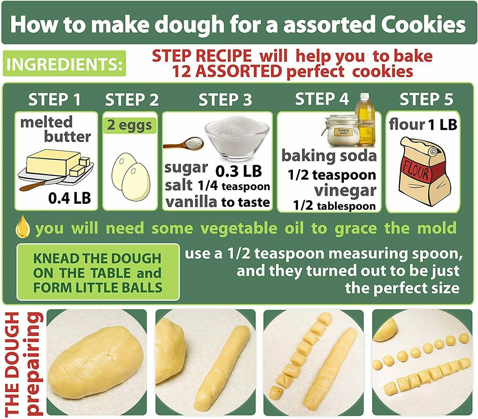 Assorti Sweet Pastry Maker Russian Cookie Baker Mold Oreshki Oreshnitsa ...