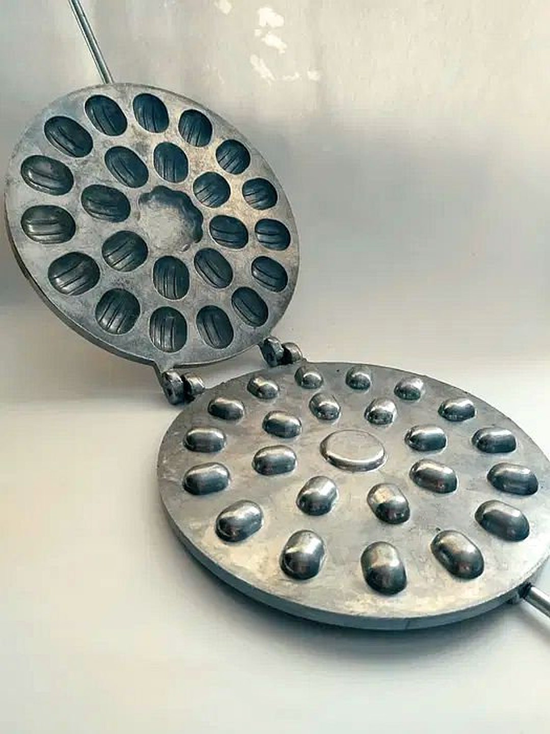 Russian Oreshki Nuts 23 Mold Skillet - URSS Oreshki Mold Oreshki Cookie ...