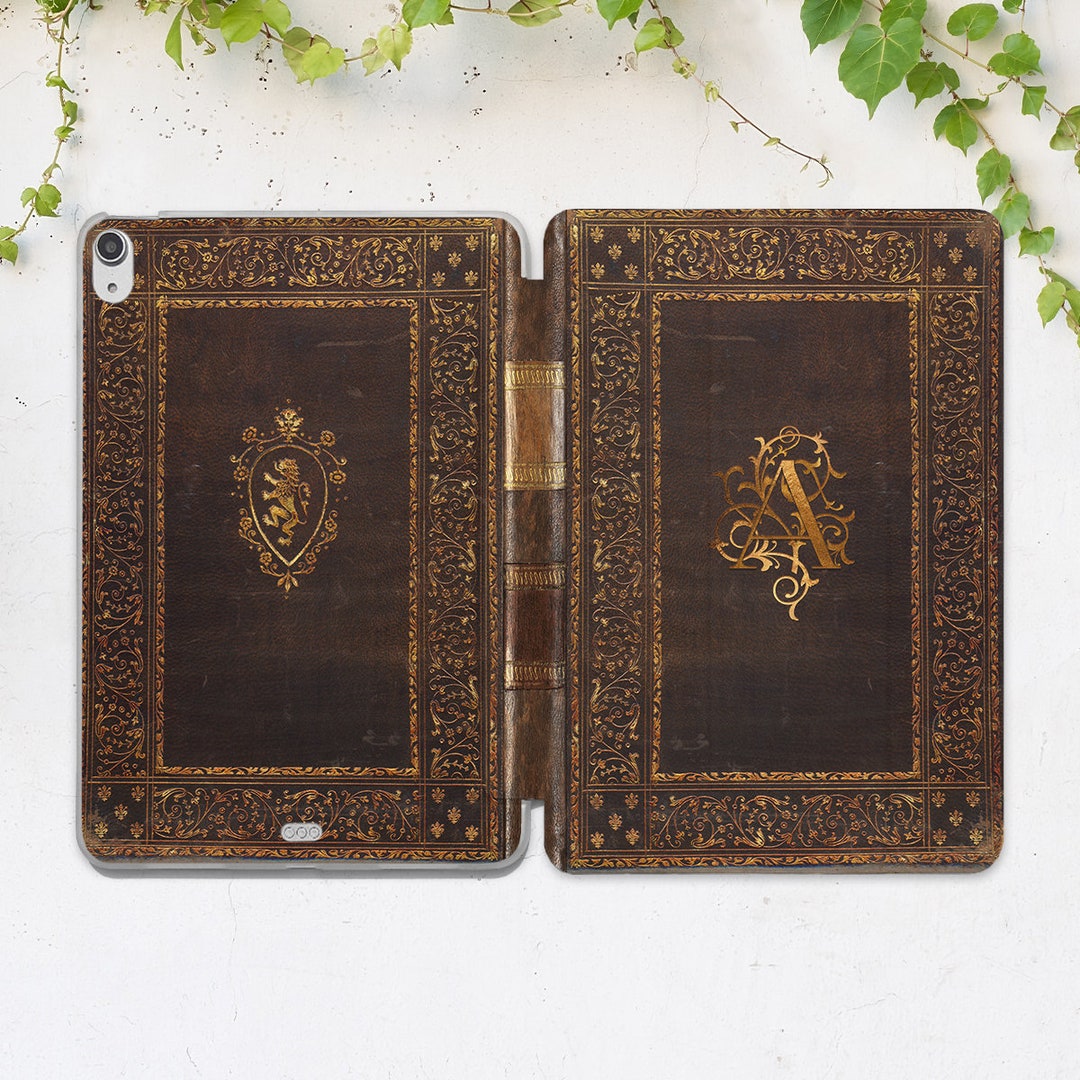 IPad Case Initial Custom Smart Case iPad Case Vintage iPad Case ...