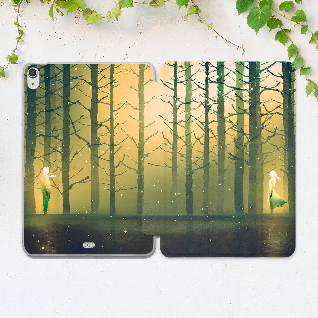 Magic Forest Art iPad Case Girl iPad Case Trees iPad Case Man iPad ...