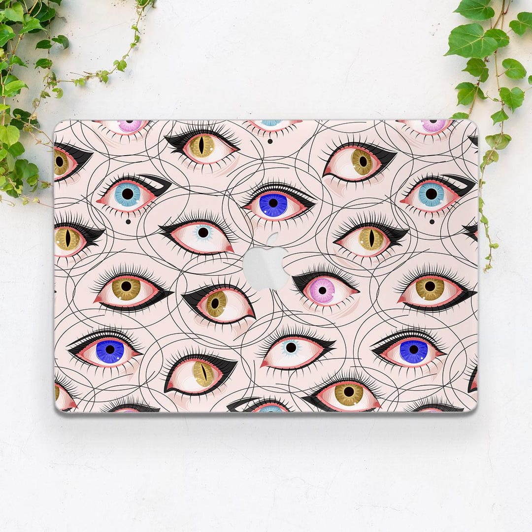MacBook Case Eyes Girly Anime Cartoon MacBook Hard Case MacBook Case ...