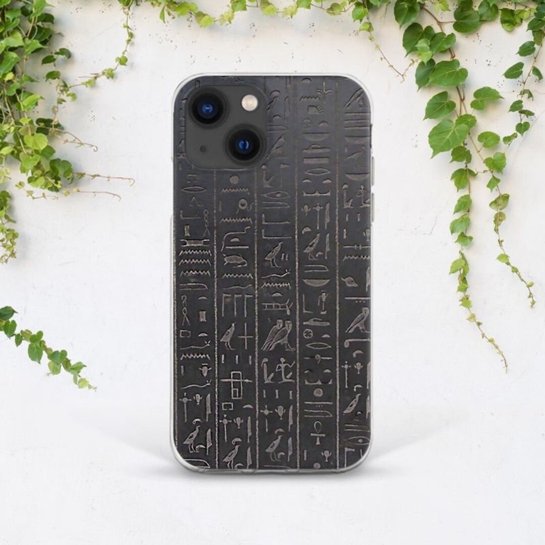 Phone Case Egyptian Ancient Art Case iPhone Case Egypt Dark Gray Case ...