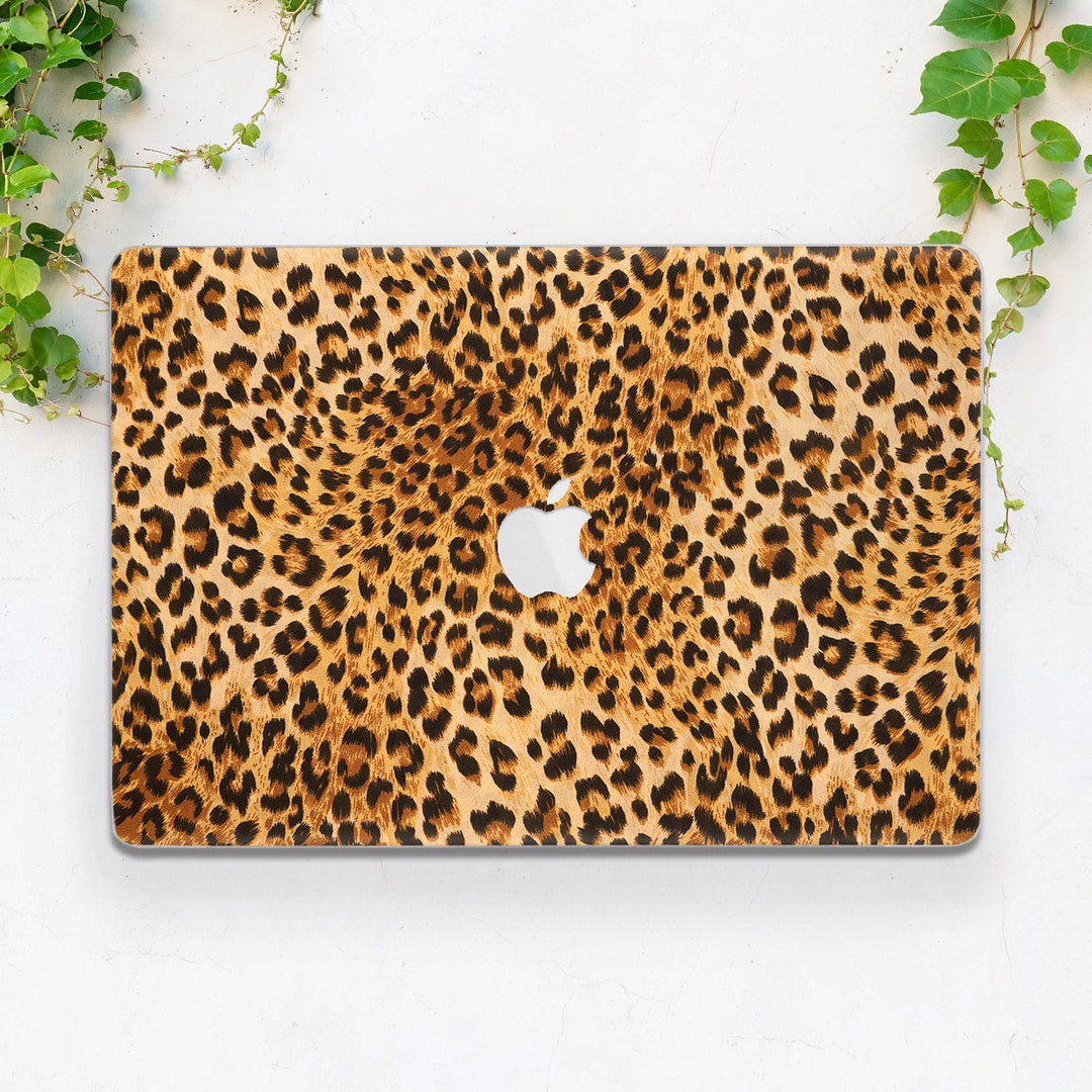 MacBook Case Cheetah Animal Print Art Maxbook Case Brown MacBook Case ...