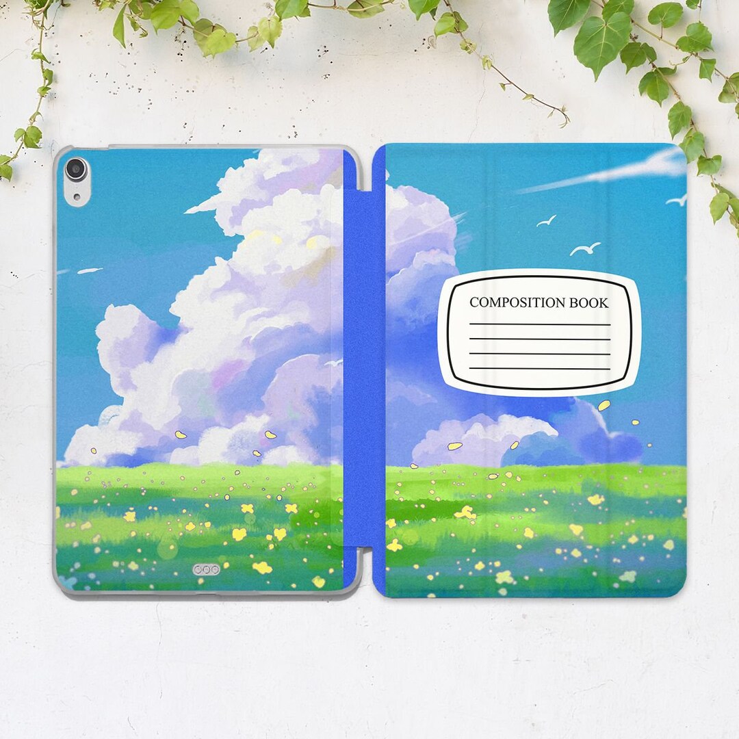 Composition Book Print iPad Case Nature iPad Case Summer iPad Case Sky ...