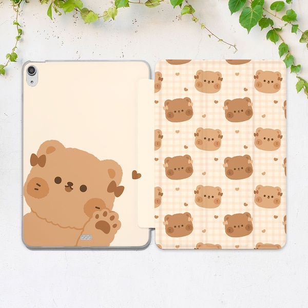 Cute Bear iPad Case - Etsy