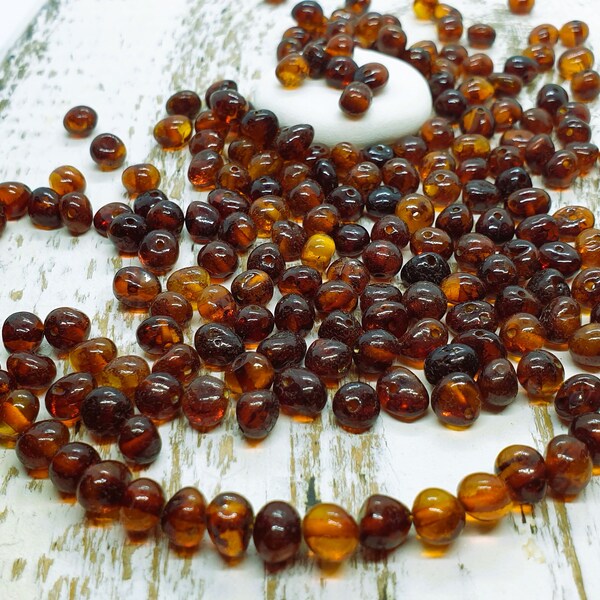 Amber Beads - Etsy