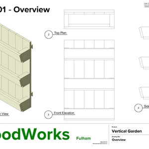 PDF File for Making a Vertical Garden From Upcycled Pallet Wood - Etsy