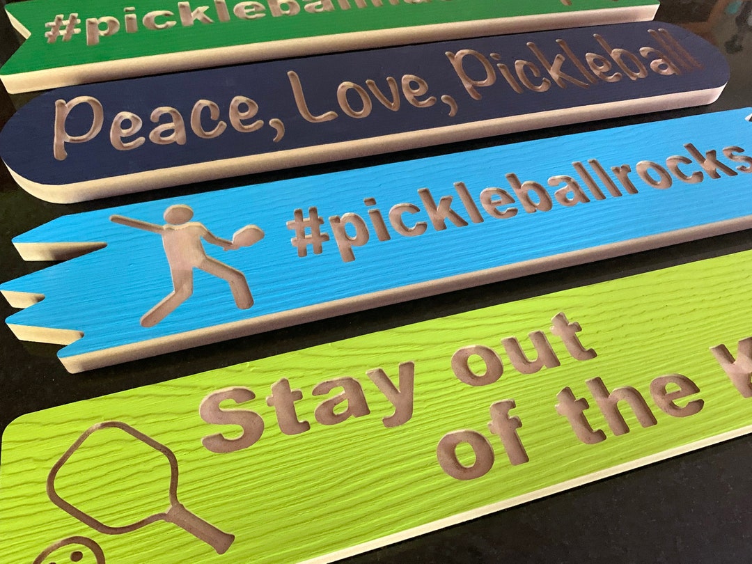 Pickleball Signs, Pickleball Gift, Pickleball Court Signs, Pickleball ...