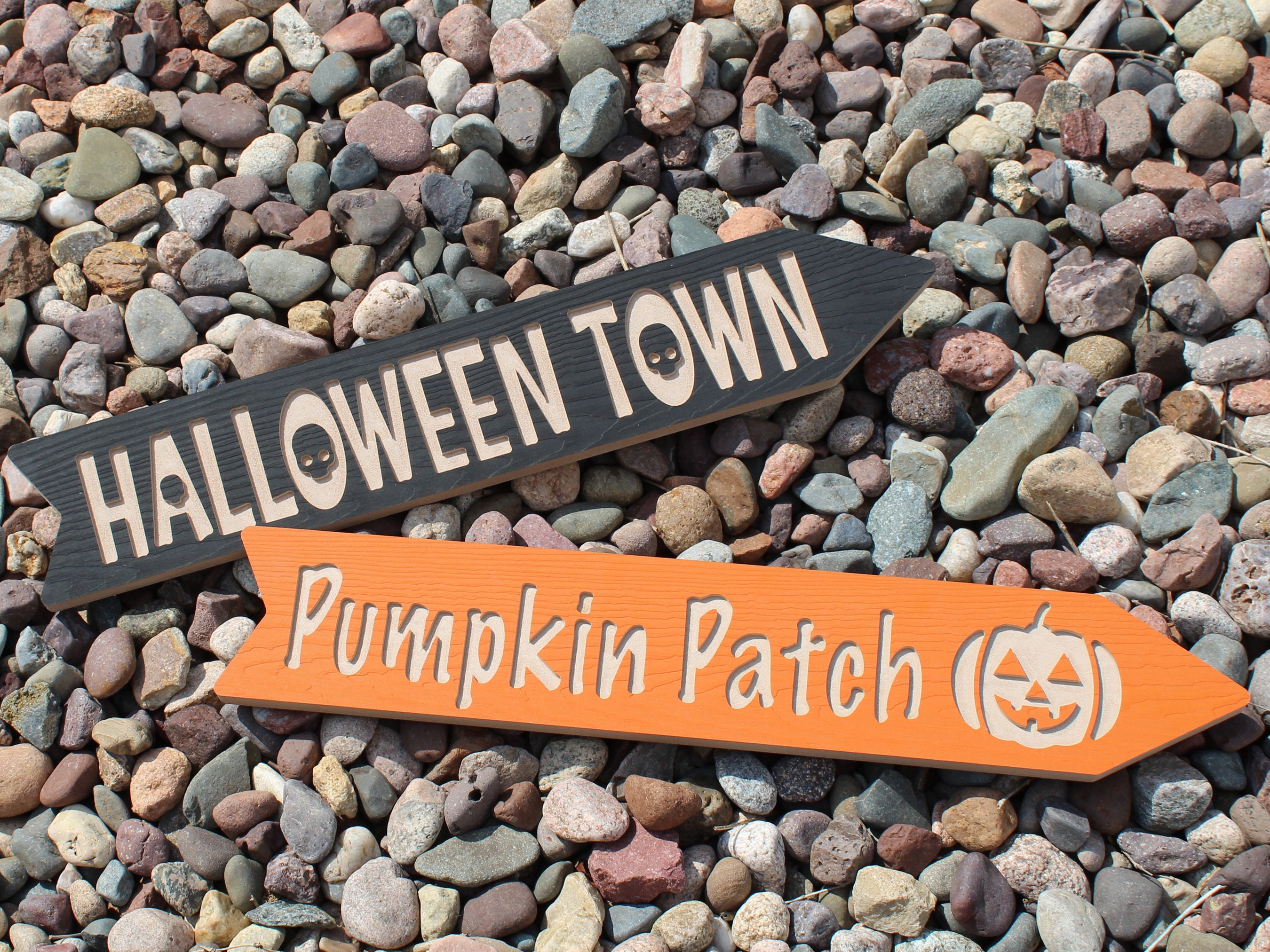 Thanksgiving Signs & Fall Decorations - Autumn Holiday Decor - Carved ...