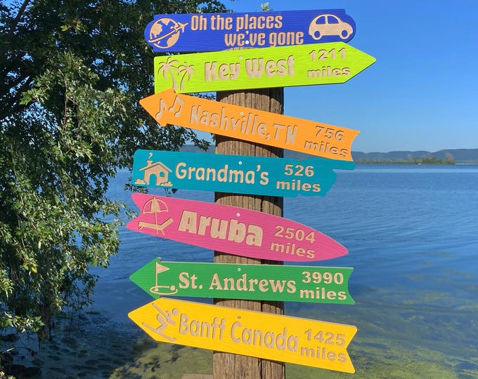 Directional Signs | Destination Signs | Arrow Sign | Yard Destination ...