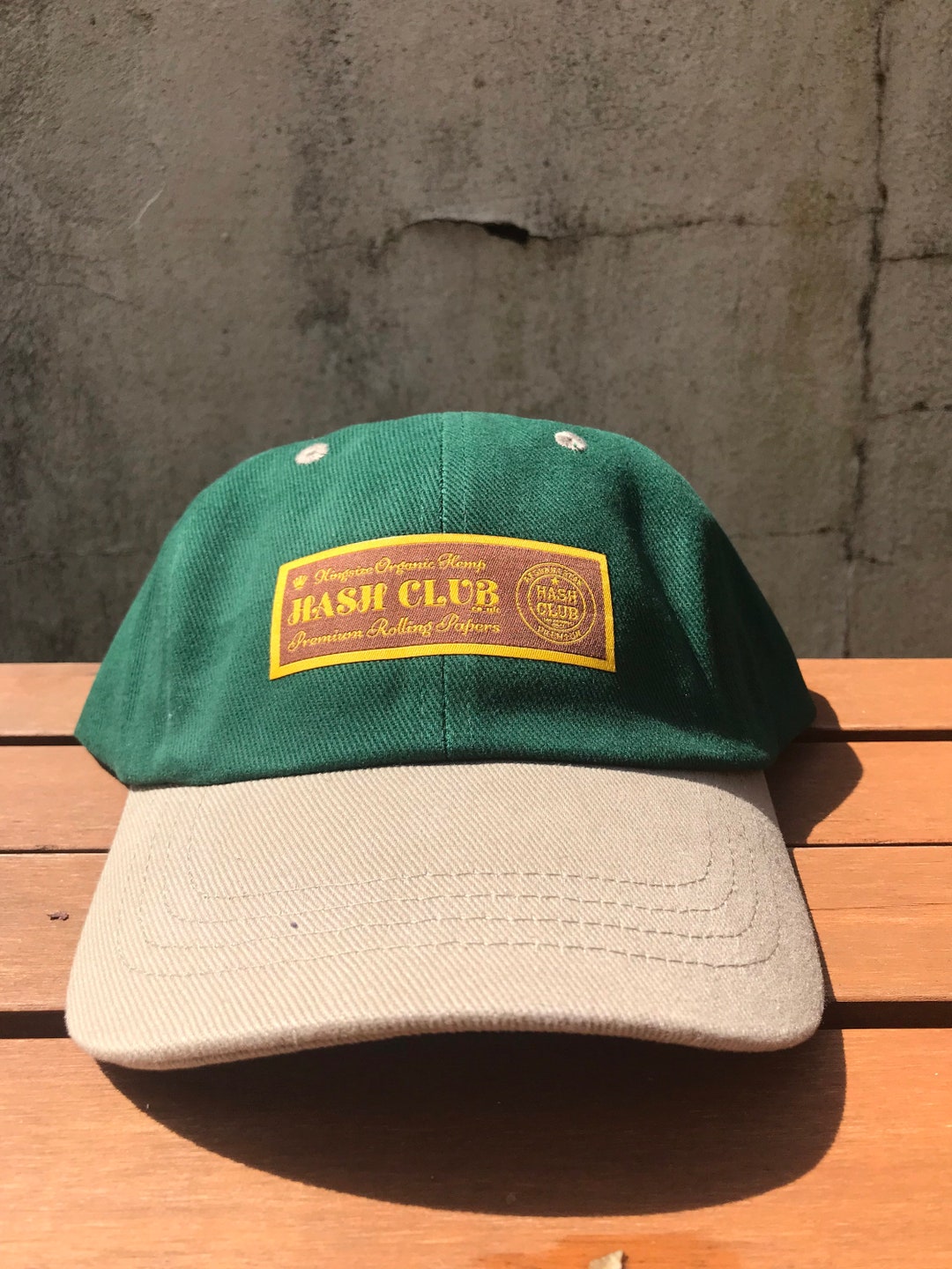 420 Hash Club Rolling Papers Logo 6 Panel Baseball Cap Cookies Sf ...