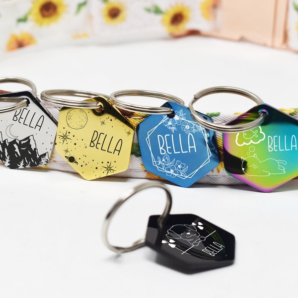 Pet Tags Personalized - Etsy