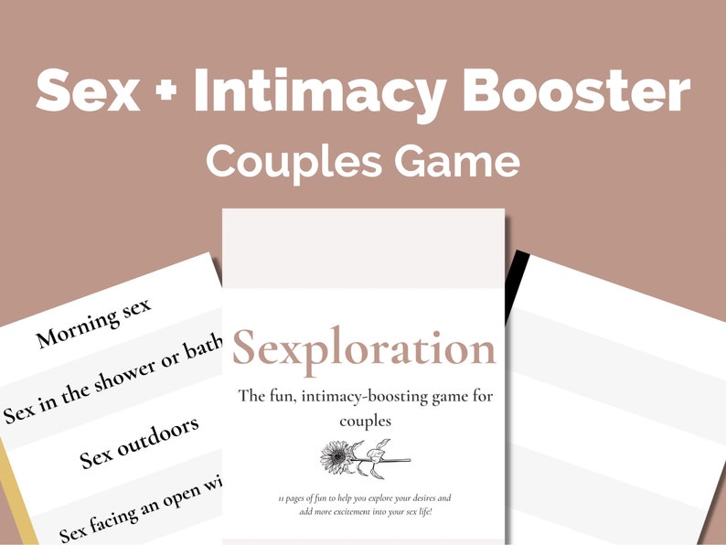 Couples Intimacy Activity Relationship Workbook Couples Etsy