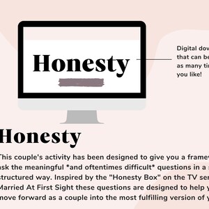 MAFS Inspired Couples Activity: Intimate Relationships, Married at ...