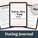 Dating Journal: Relationship Journal, Dating Workbook, Dating Planner ...