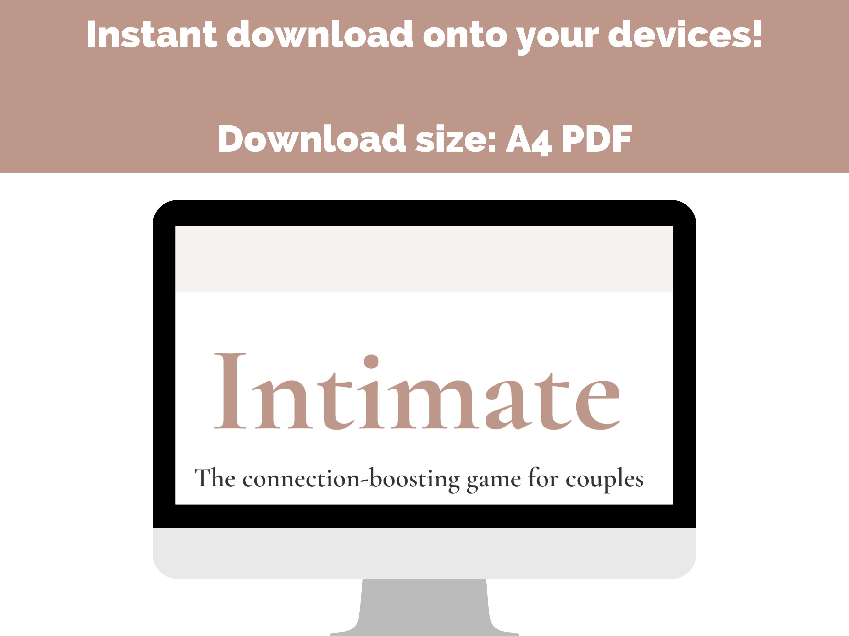 Couples Intimacy Activity Intimate Relationships Couples Etsy