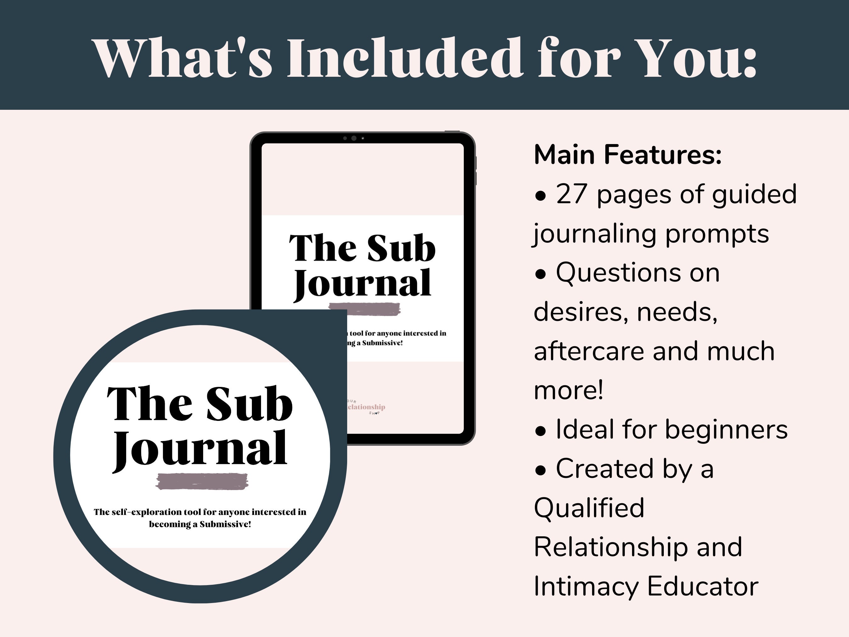 Submissive Journal: Submissive Training, Dom/ Sub Journal, Relationship ...