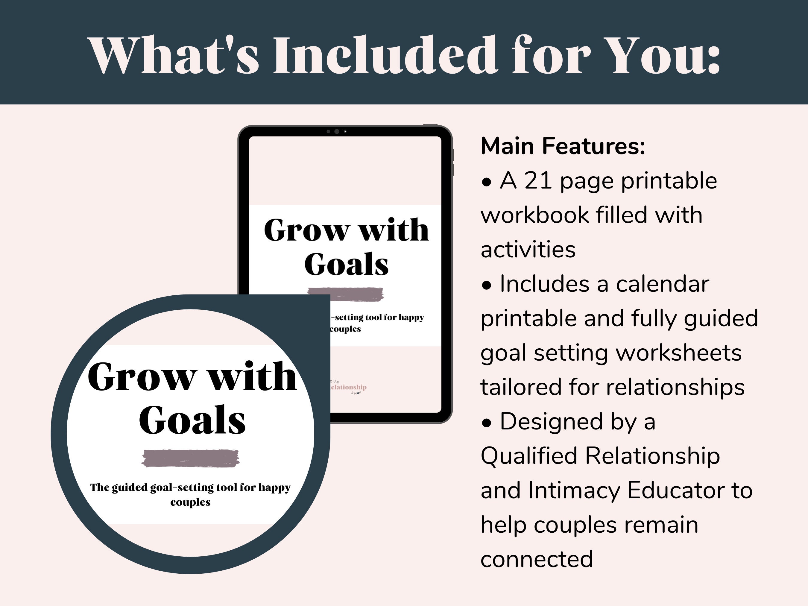 Goal Setting Relationship Workbook: Relationship Planner, Couples ...