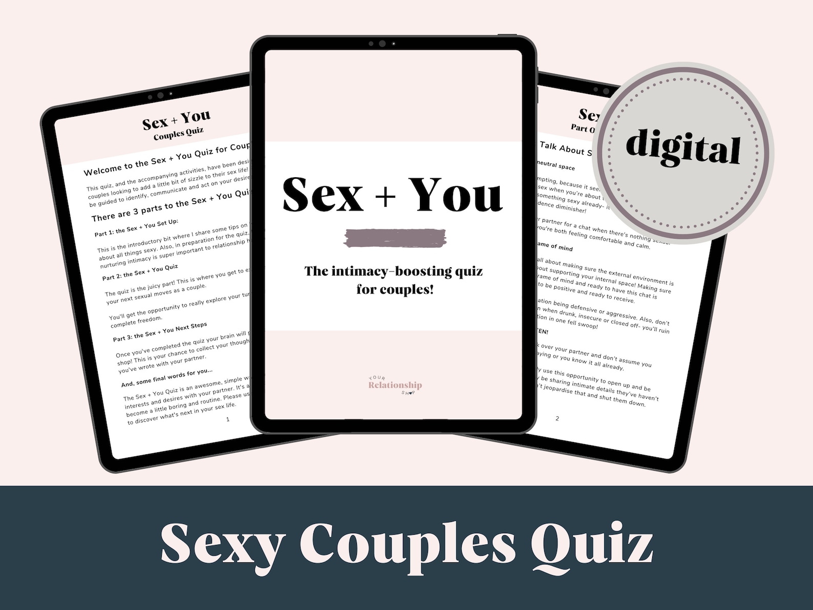 Printable Sex Game: Couples Sex Quiz, Intimacy Exercises, Sex Therapy ...