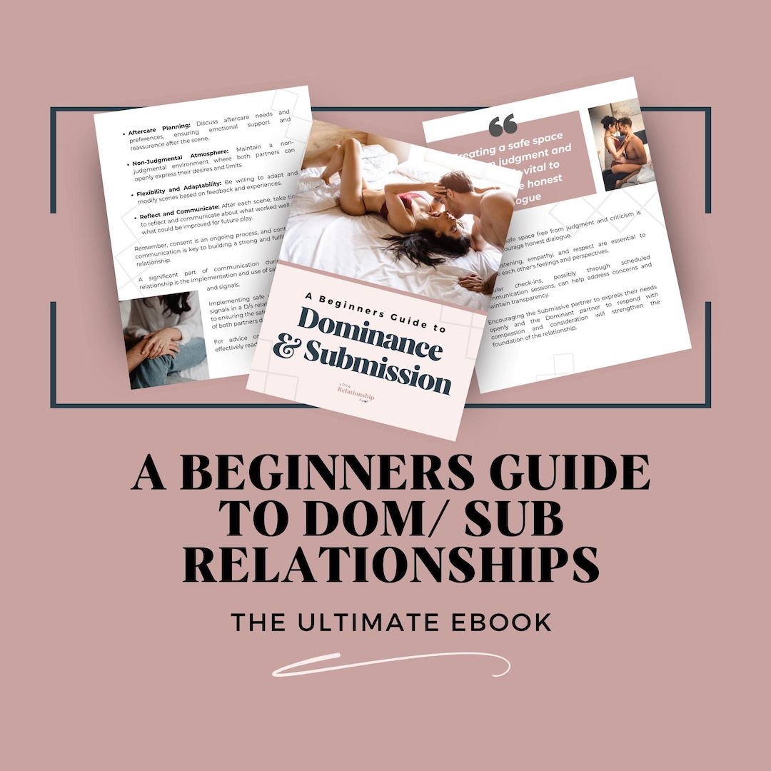 BDSM Ebook for Beginners: Bdsm and Fetish, Dom/ Sub, Dominance and ...