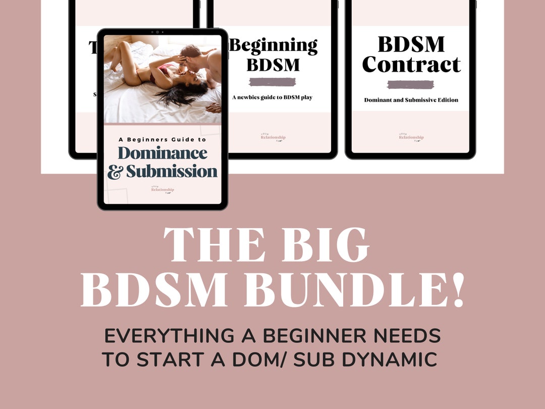 The Ultimate Dom/ Sub Bdsm Bundle: BDSM Workbook, BDSM Training ...