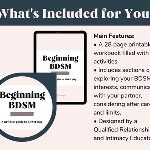 BDSM Workbook: Intro to BDSM, Bdsm Training, Submissive Training ...