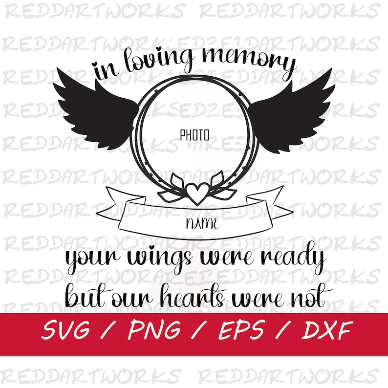 In Loving Memory SVG Memorial SVG in Memory SVG in Loving - Etsy