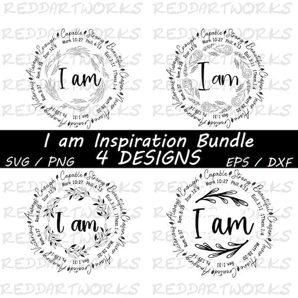 I Am Svg - Etsy