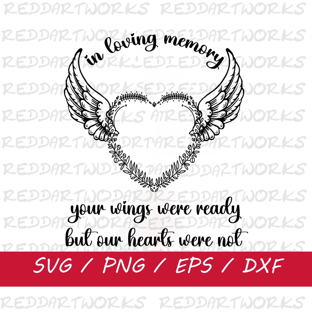 In Loving Memory SVG, Memorial Quote SVG, Memorial SVG, in Memory Svg ...