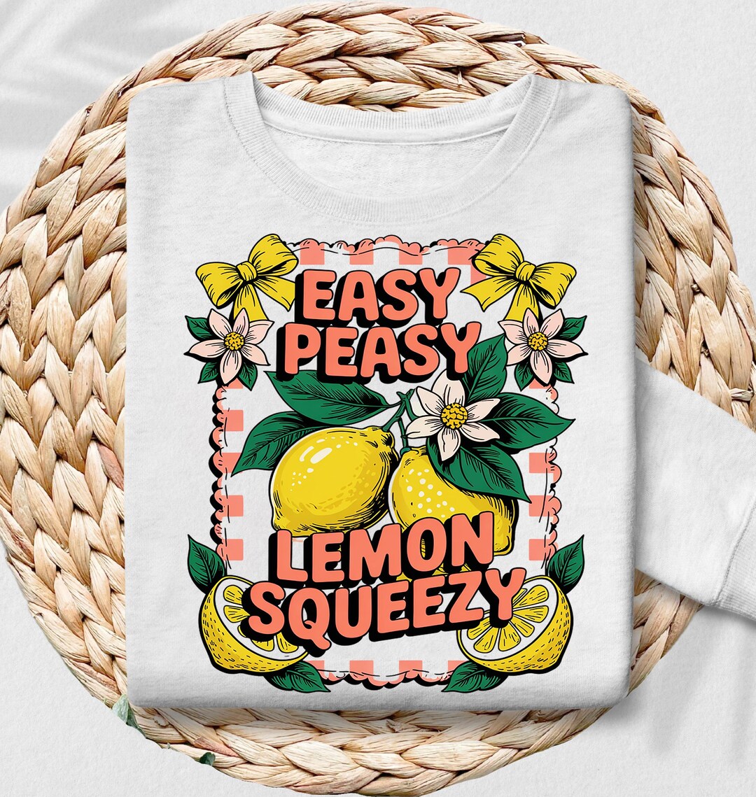 Preppy Lemon Summer PNG, Lemon Coquette PNG, Retro Fancy Lemon ...