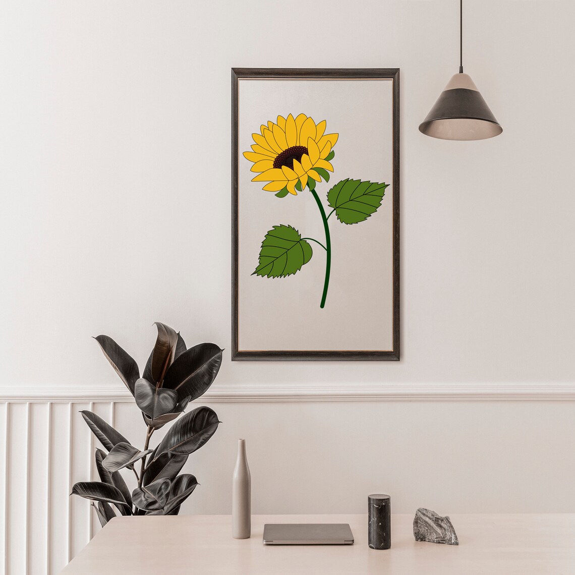 Sunflower SVG Bundle Sunflower Frame SVG Sunflower Clipart - Etsy