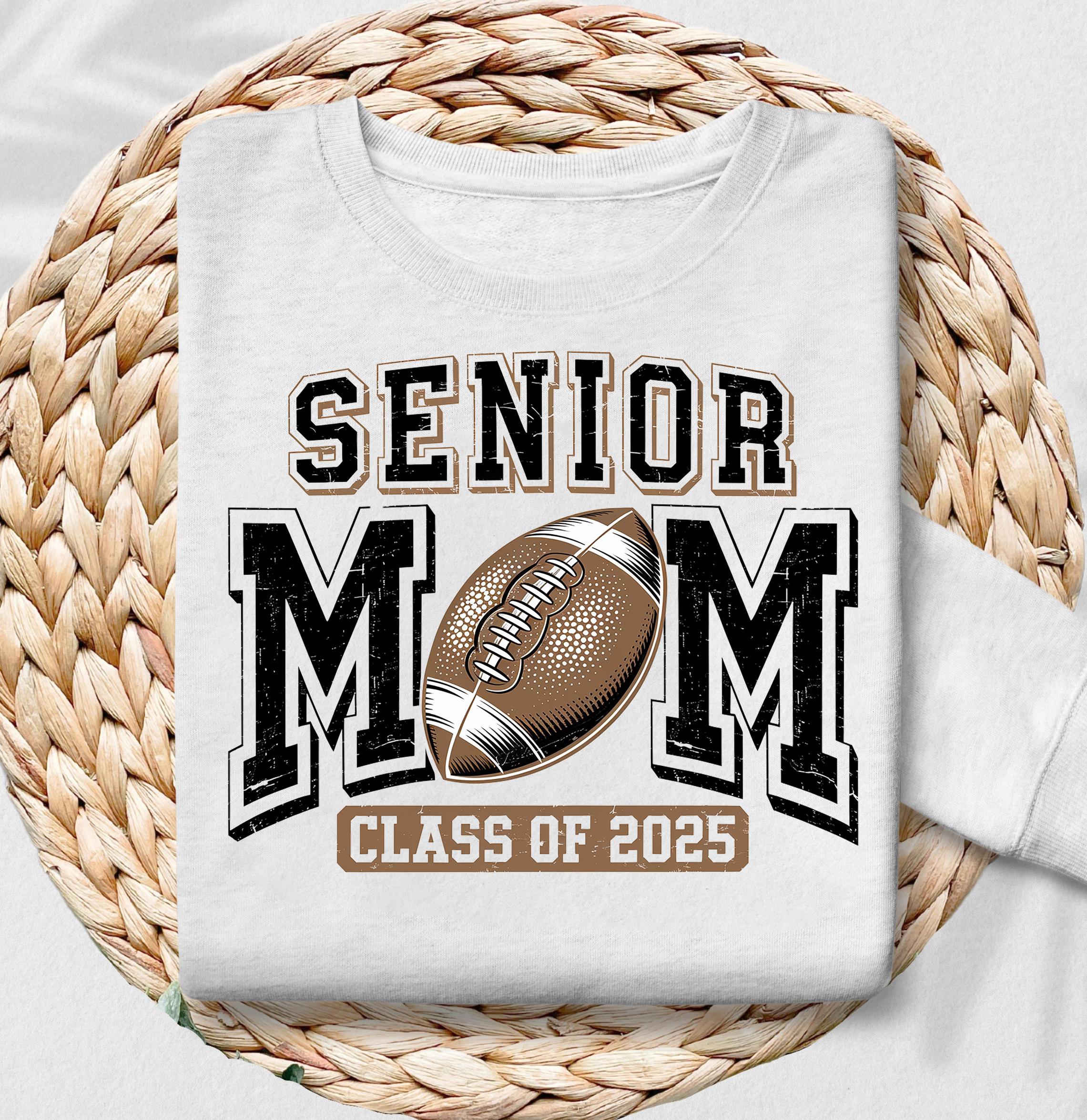 Senior Football Mom 2025 Graduation PNG, Graduate PNG, Graduation ...
