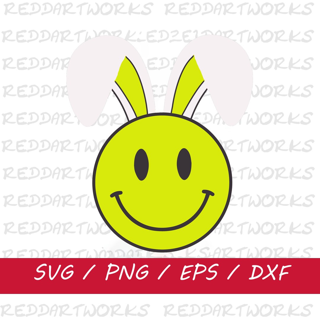 Popular Smiley Face SVG PNG, Smiley Easter SVG, Happy Easter Svg ...
