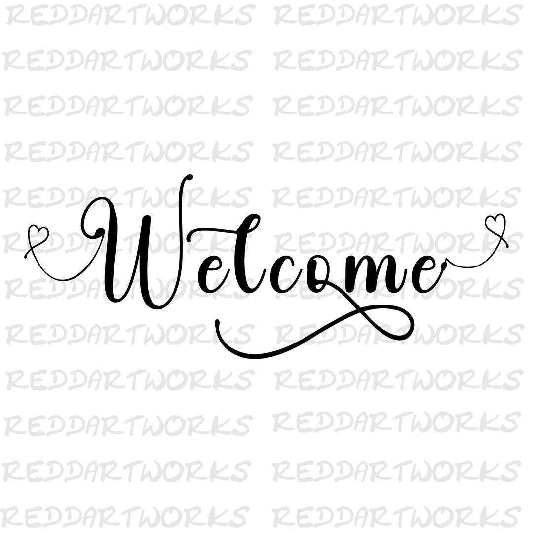 Welcome SVG PNG, Welcome Sign SVG, Welcome Sign Clipart, Svg Files for ...