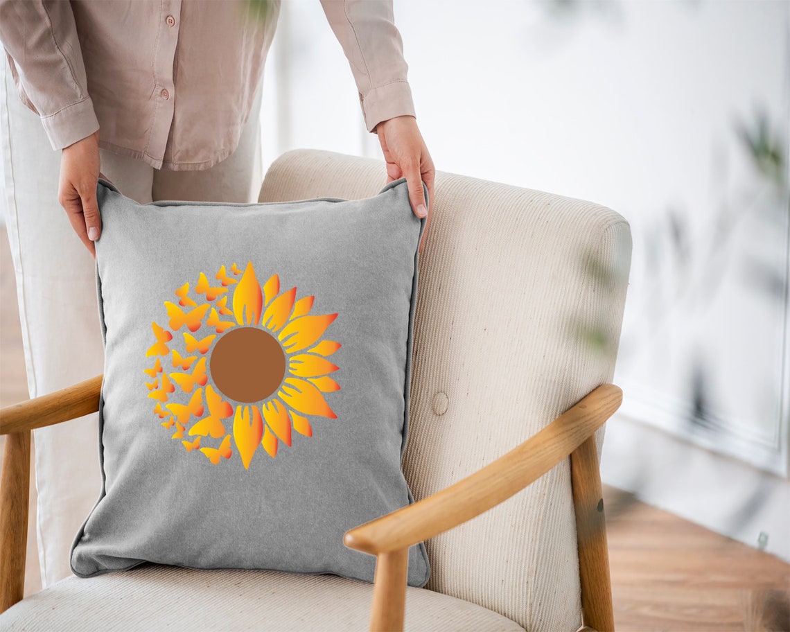 Sunflower SVG Bundle Sunflower Frame SVG Sunflower Clipart - Etsy