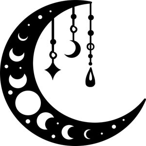 Celestial SVG Bundle, Mystical SVG, Witchy SVG, Boho Svg, Magical Svg ...