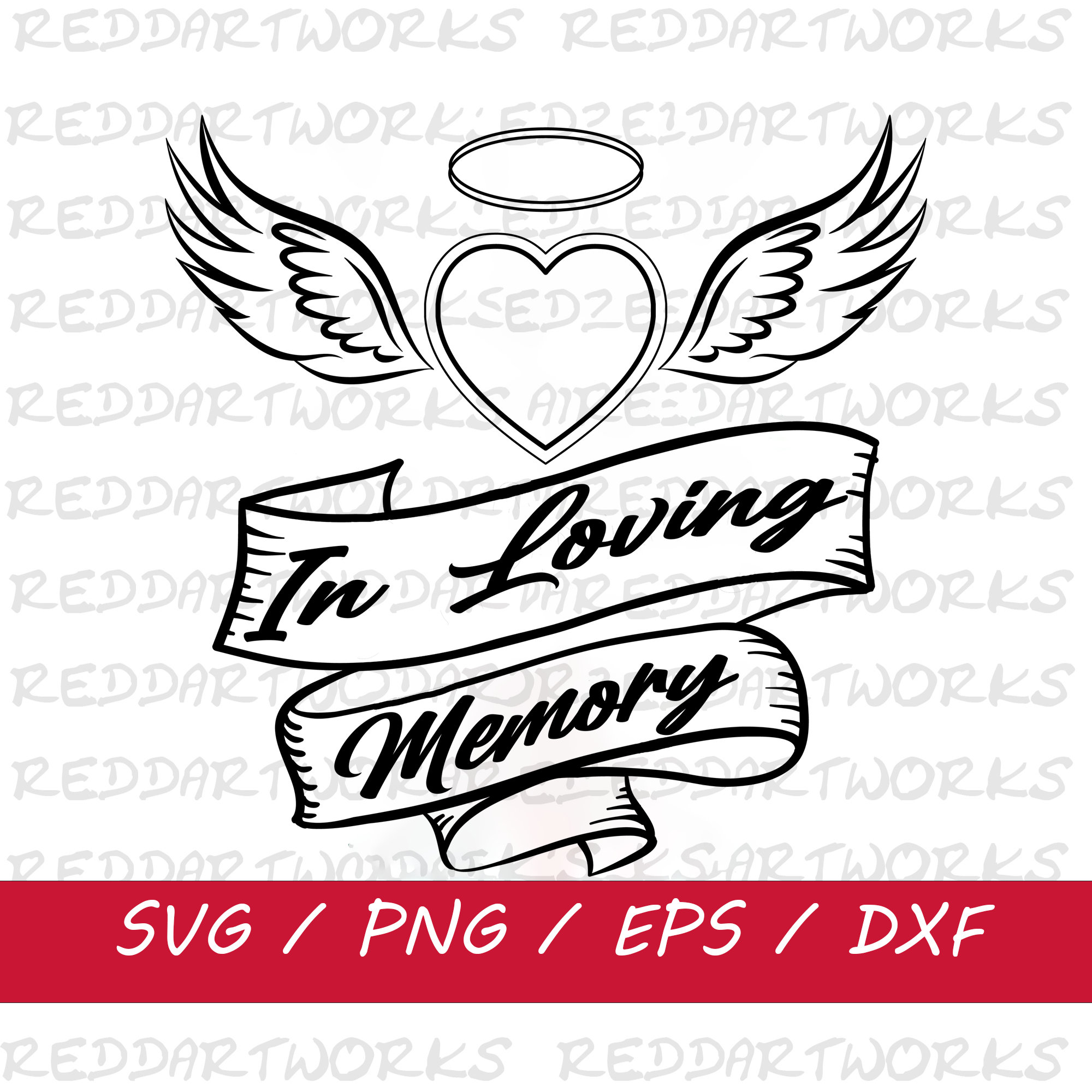 In Loving Memory SVG in Memory SVG Memorial SVG in Loving - Etsy Canada