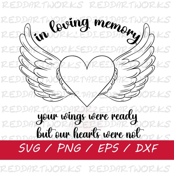 In Memory Svg - Etsy