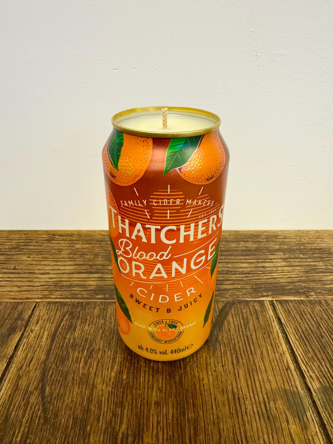 Thatchers Cider Can Candle | Natural Soy Wax | Scented Candle | Cider ...