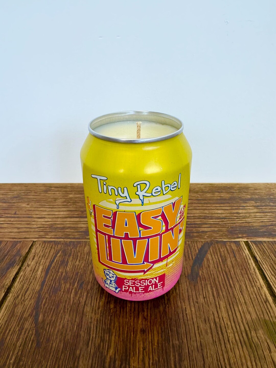 Tiny Rebel Easy Livin Can Candle Natural Soy Wax Candle Scented Craft Beer Newport Wales Great ...