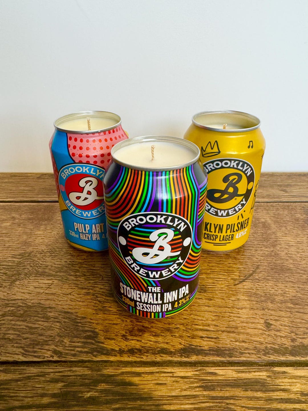 Brooklyn Brewery Can Candle | Natural Soy Wax | Scented Candle | Beer ...