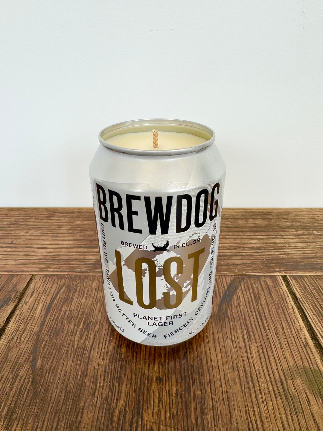 Brewdog Lost Lager Can Candle Natural Soy Wax Candle Scented Candle ...