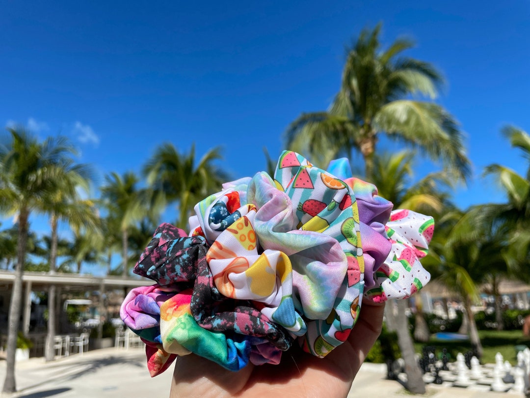 Swim Scrunchies Summer Pool Water Beach Bathing Suit - Etsy