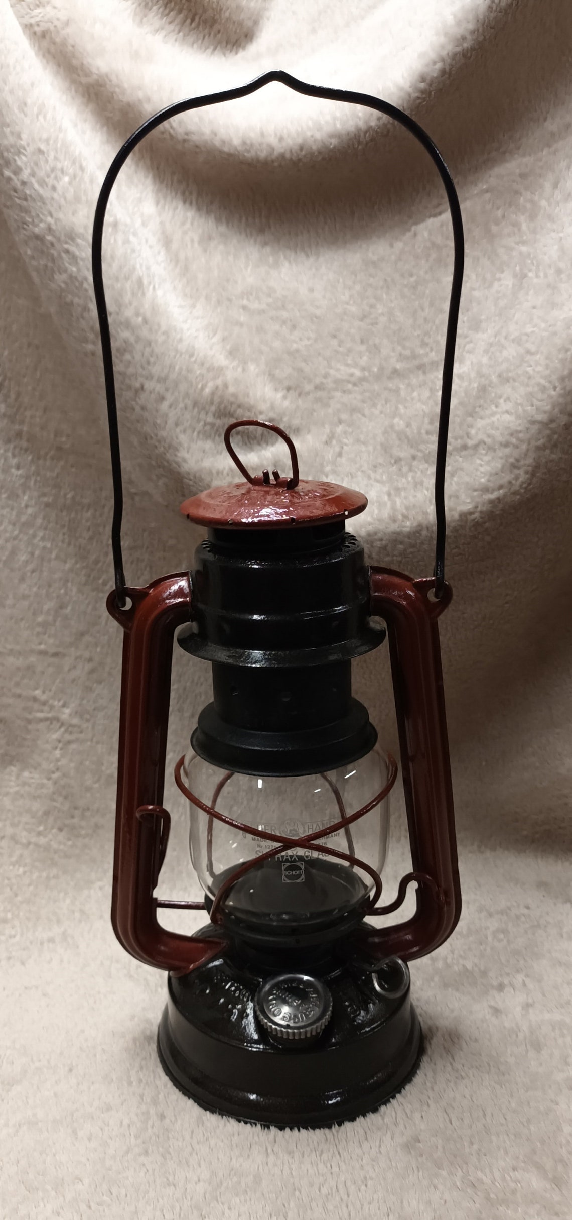 Vintage Feuer Hand Hurricane Oil Lamp From 1950's West Germany - Etsy