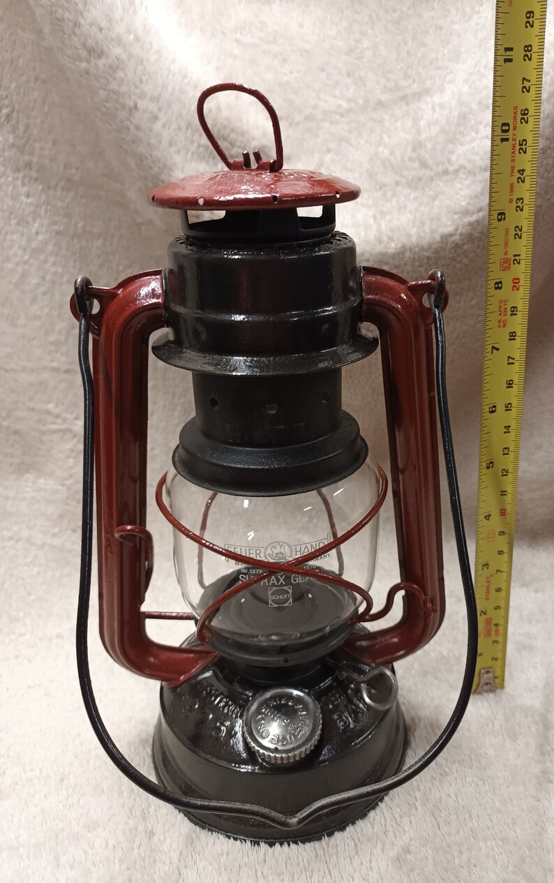 Vintage Feuer Hand Hurricane Oil Lamp From 1950's West Germany - Etsy