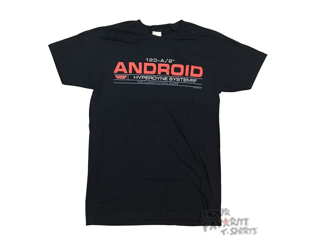 Alien Movie Weyland Yutani Android System Adult T-Shirt sold by Tring ...