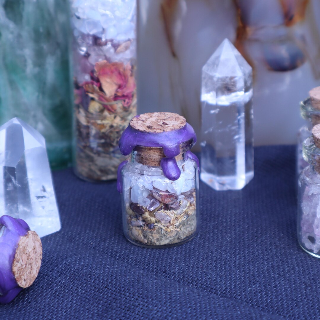 Anti-anxiety and Stress Free Manifestation Spell Jar - Etsy