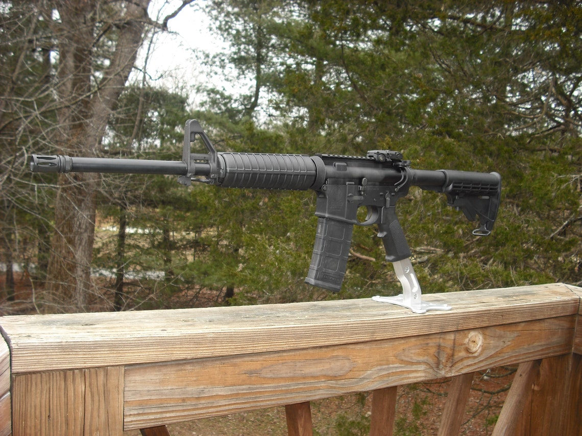 AR-15 Gun Rack Work Block Wall Mount | Etsy