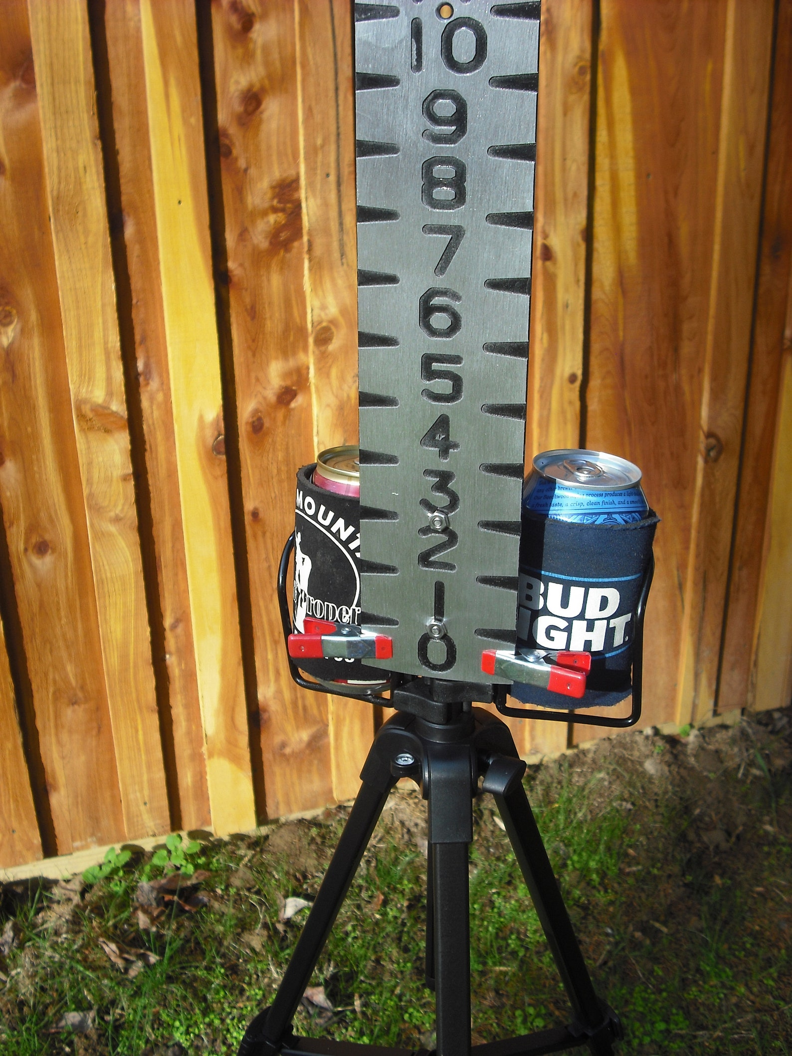 Portable Cornhole Scoreboard With Beverage Holder Set - Etsy